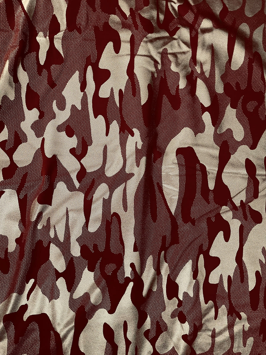 Garnet and Gold Camo Prosthetic Suspension Sleeve Cover – Fred's Legs